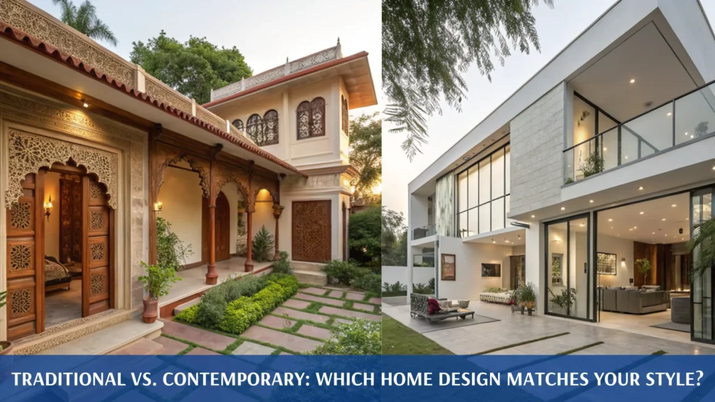 Traditional vs Contemporary Home Design in Hyderabad | Find Your Style